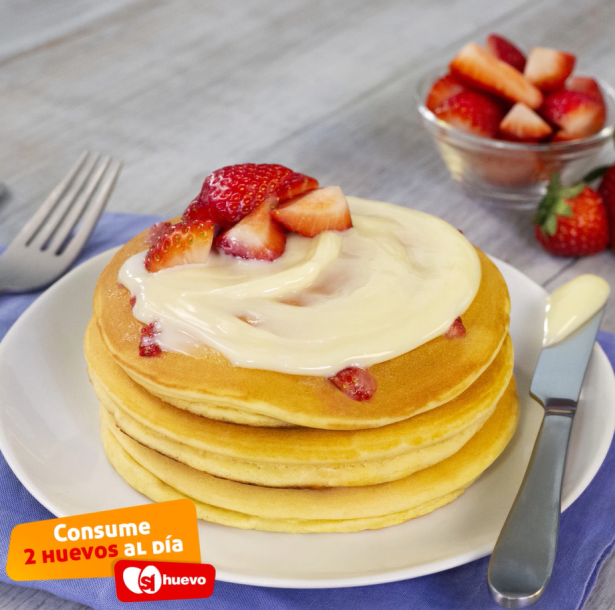 Galhot Cakes Con Fresa